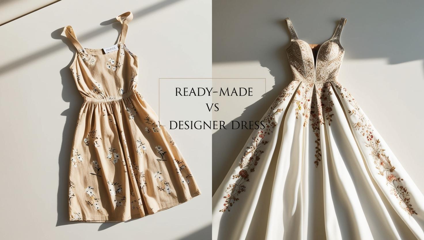 Ready Made vs Designer Dress – Which One Suits You Best?