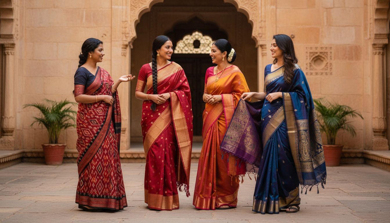 Types of Saree Explained: Traditional, Fabric & Weave Categories