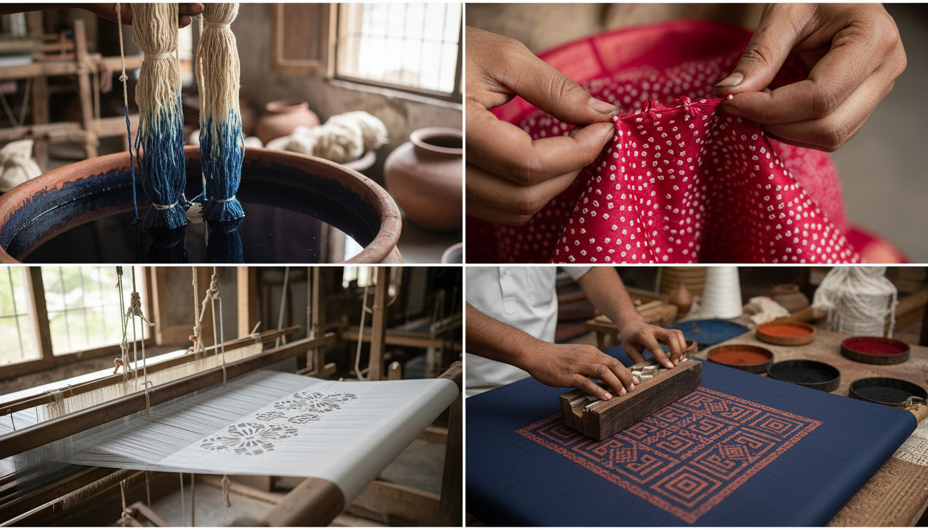 Types of Saree Explained: Traditional, Fabric & Weave Categories